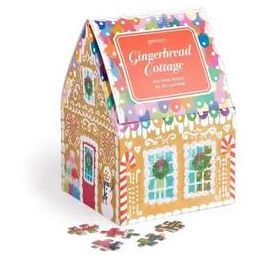 Abrams & Chronicle Books Joy Laforme Gingerbread Cottage. 500 Piece Puzzle in a House