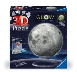Ravensburger 3D Puzzle-Ball Der Mond - Glow-in-the-Dark