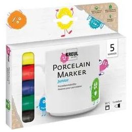 Kreul Porzellanmalstifte: Porcelain Marker Junior 5er Set