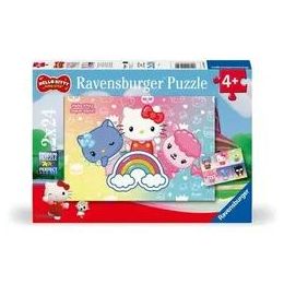 Ravensburger Kinderpuzzle 2x24 Teile - Hello Kitty - Die besten Freunde