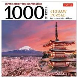 Japan's Mount Fuji in Springtime- 1000 Piece Jigsaw Puzzle