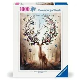 Ravensburger Erwachsenenpuzzle 1000 Teile - Magischer Hirsch