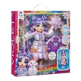 MGA Entertainment Rainbow High Winter Wonderland Doll- Violet (Purple)