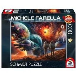 Schmidt Spiele PU1000T.M.Farella Kosmische Farbenpracht, Reise ins Weltall