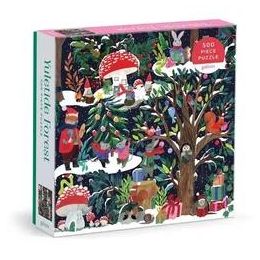 Abrams & Chronicle Books Yuletide Forest 500 Piece Puzzle