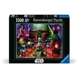 Ravensburger Puzzle 12000427 - Boba Fett: Bounty Hunter - 1500 Teile Star Wars Puzzle f&uuml;r Erwachsene und Kinder ab 14 Jahren