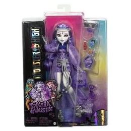 Mattel Monster High Spectra Vondergeist Modepuppe mit Frettchen Rhuen und Zubeh&ouml;rteilen