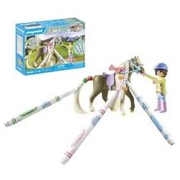 Playmobil 71640 Kreativset mit Pferd und Stiften