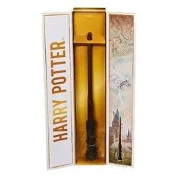 Spin Master Wizarding World Harry Potter - Authentischer Harry Potter Zauberstab aus Kunststoff mit Hogwarts-Halterung