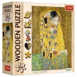 Holz Puzzle 200 - Der Kuss / Gustav Klimt