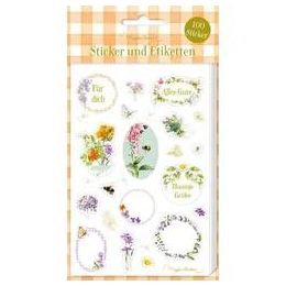 Coppenrath Verlag Stickerbogen: Sticker u. Etiketten GartenLiebe - M. Bastin