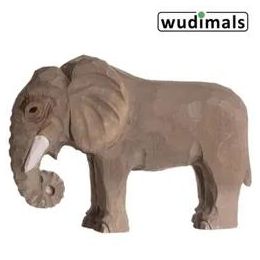 Corvus Wudimals A040453 - Elefant, Elephant, handgeschnitzt aus Holz