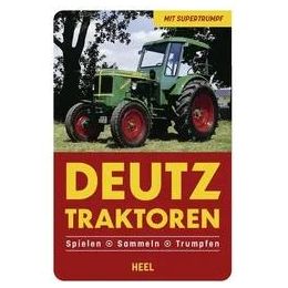 Heel Quartett Deutz Traktoren. Kartenspiel f&uuml;r Traktor-Fans