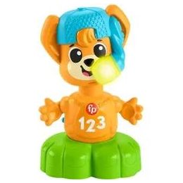 Fisher-Price Beat Bande Spring & Sing Fuchs Bruno, Lernspielzeug f&uuml;r Babys mit Musik und Lichtern, deutsche Ausgabe