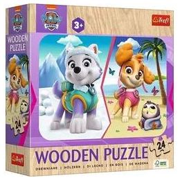 Trefl Holz Puzzle Junior 24 - Paw Patrol Girls