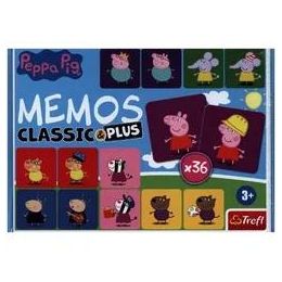 Trefl Memos classic&plus Peppa Pig (Kinderspiel)