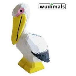 Corvus Wudimals A041011 - Pelikan, Pelican, handgeschnitzt aus Holz