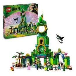 Lego&reg; Wicked Willkommen in Emerald City (75684); Spielzeug zum Sammeln mit Turm, Glinda und Elphaba