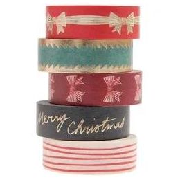 Rico Design Tape Set Bows, , 5 Stk, 1,5 cm x 10 m