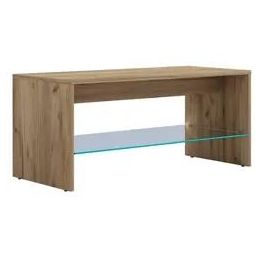 Vcm Holz Sofatisch Couchtisch Glas Wisal