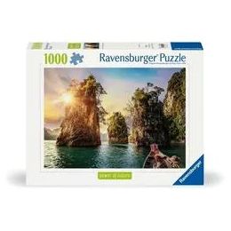 Ravensburger Erwachsenenpuzzle 1000 Teile - Drei Felsen in Cheow, Thailand