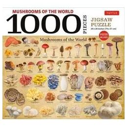 Mushrooms of the World - 1000 Piece Jigsaw Puzzle