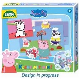 Klebe mit mir Peppa Pig, Faltschachtel