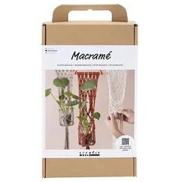 Creativ Company DIY Sets Macram&eacute; Kreativ Set Macram&eacute;, Blumenaufh&auml;nger, Kreativ Box