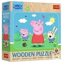 Trefl Holz Puzzle Junior 24 - Peppa Pig