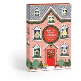 Abrams & Chronicle Books Home for the Holidays 500 Piece Advent Puzzle Calendar