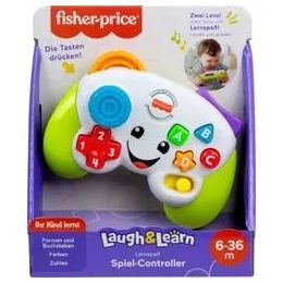 Fisher-Price Lernspa&szlig; Spiel-Controller, Musikspielzeug f&uuml;r Babys, gr&uuml;n, deutsche Version