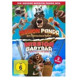 Die gro&szlig;e Mission Panda Box [2 DVDs]