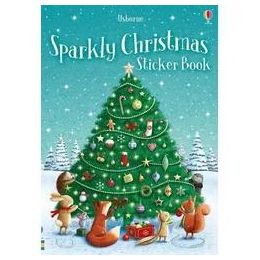 Little Sparkly Christmas Sticker Book