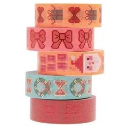 Rico Design Tape Set Bows, , 5 Stk, 1,5 cm x 10 m