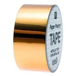 Rico Design Mirror Metallic Tape, Gold