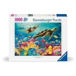 Ravensburger Erwachsenenpuzzle 1000 Teile - Blaue Unterwasserwelt