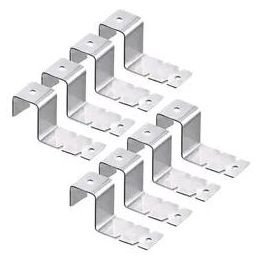Maximex Fensterhaken 8er Set, f&uuml;r Fensterrahmen bis 1,8 cm geeignet