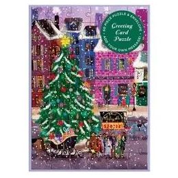 Abrams & Chronicle Books Joy Laforme Christmas Square Greeting Card Puzzle