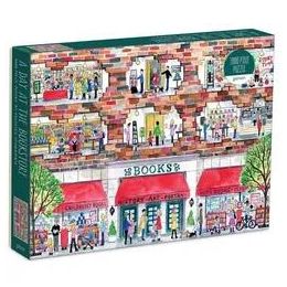 Abrams & Chronicle Books Michael Storrings A Day at the Bookstore 1000 Piece Puzzle