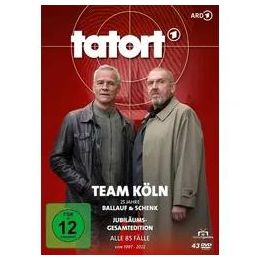 Tatort - Team K&ouml;ln (Ballauf & Schenk) - 25 Jahre Jubil&auml;ums-Gesamtedition (Alle 85 Folgen von 1997-2022) [43 DVDs]
