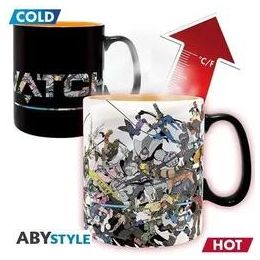 Overwatch Heroes Thermoeffekt Tasse