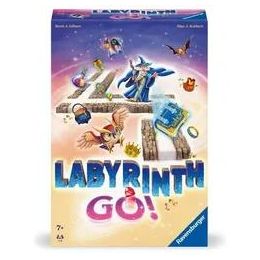 Ravensburger Labyrinth GO! - Gesellschaftsspiel & Brettspiel ab 7 Jahre