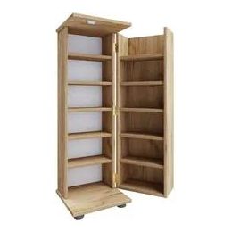 Vcm Holz Schrank CD DVD Regal abschlie&szlig;bar Engalo L