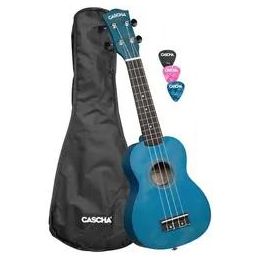 Soprano Ukulele Linden Blue (incl. Bag unpadded, 3 Picks)
