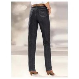 5-Pocket-Jeans Casual Looks, Damen, Gr. 225, Extrakurzgr&ouml;&szlig;en, schwarz (schwarz, denim), 78% Baumwolle, 20% Polyester, 2% Elasthan, unifarben, lang, Jeans 5-Pocket-Jeans, Topseller