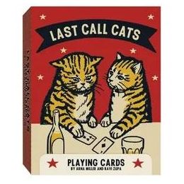 Abrams & Chronicle Books Last Call Cats Playing Cards