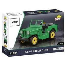 Cobi Jeep 24517 - Jeep Willys CJ-2A, Bausatz 1:35, 111 Klemmbausteine