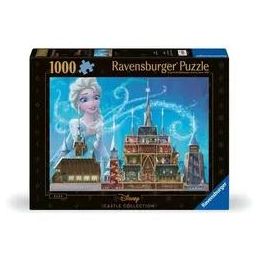 Ravensburger Erwachsenenpuzzle 1000 Teile - Disney Prinzessinnen - Disney Castles: Elsa