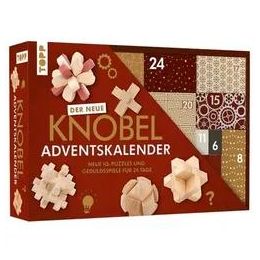 Frechverlag Knobelspiel-Adventskalender &ndash; Neue IQ-Puzzles und Geduldsspiele f&uuml;r 24 Tage