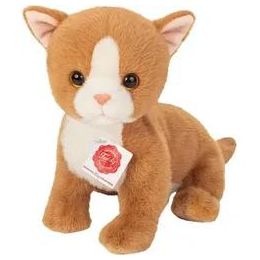 HERMANN TEDDY ORIGINAL Teddy Hermann 918424 - Babykatze rot, 24 cm, Pl&uuml;schtier